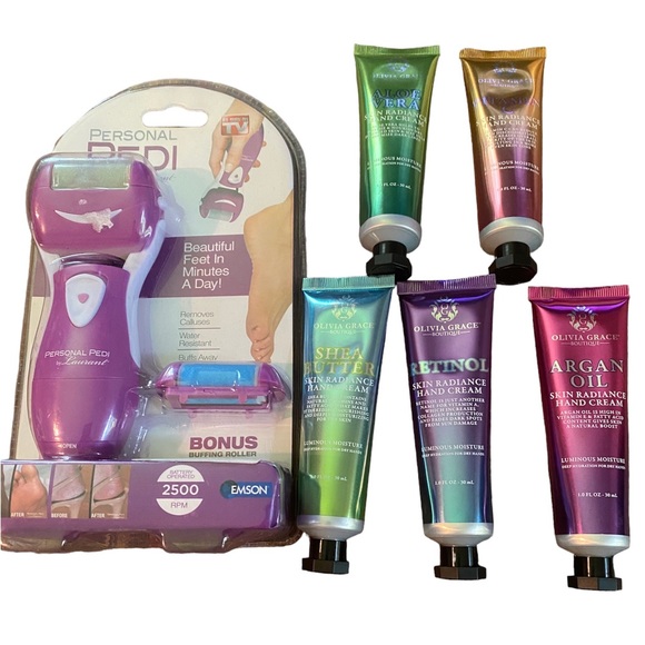 Accessories | Personal Pedi Foot Care System With Moisturizing Cream ...